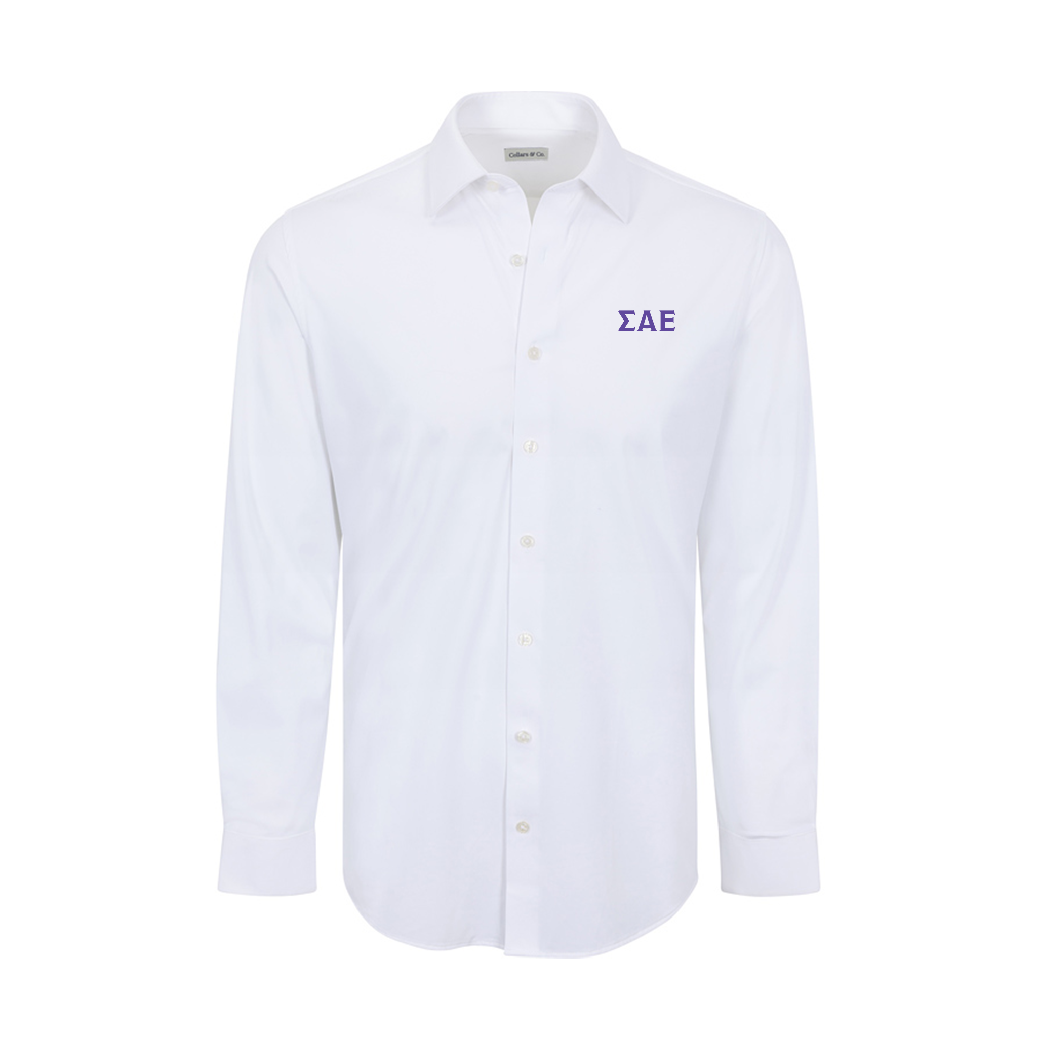 Sigma Alpha Epsilon Apex Performance Dress Shirt White – Collars & Co.