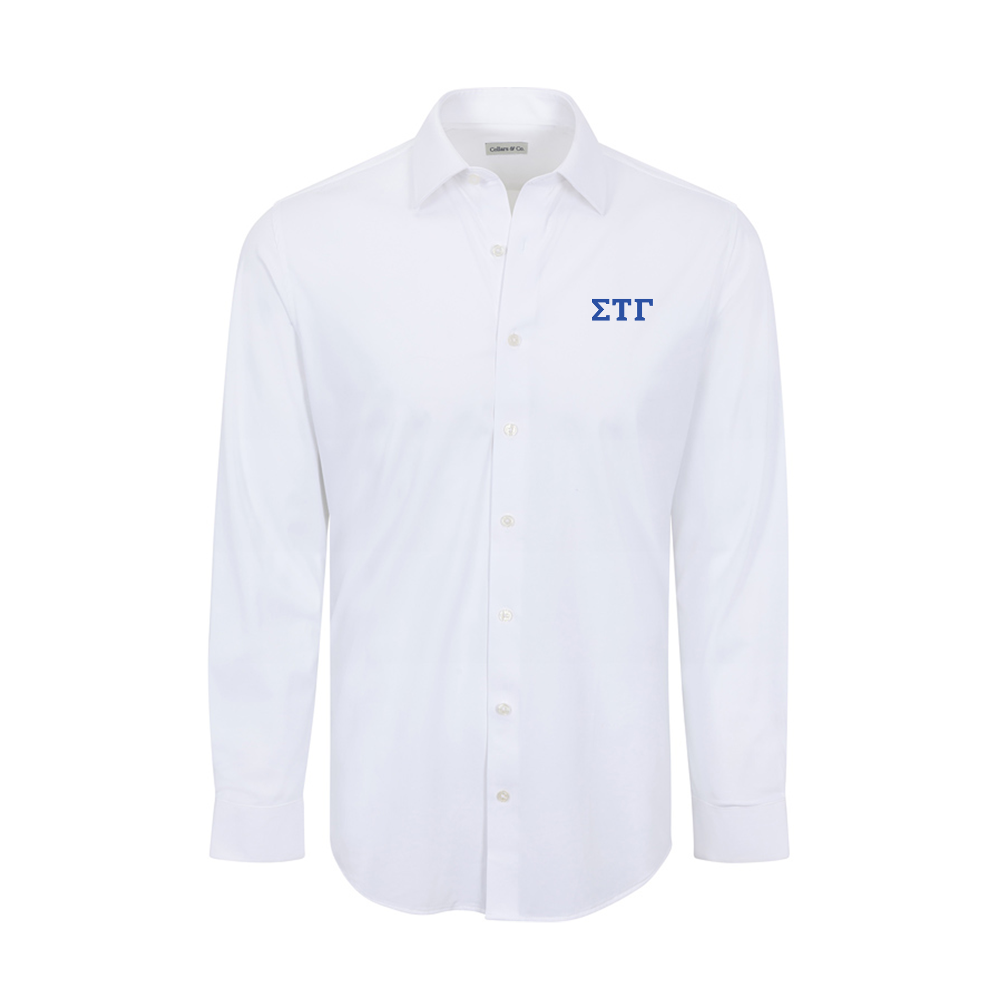 Sigma Tau Gamma Apex Performance Dress Shirt White – Collars & Co.
